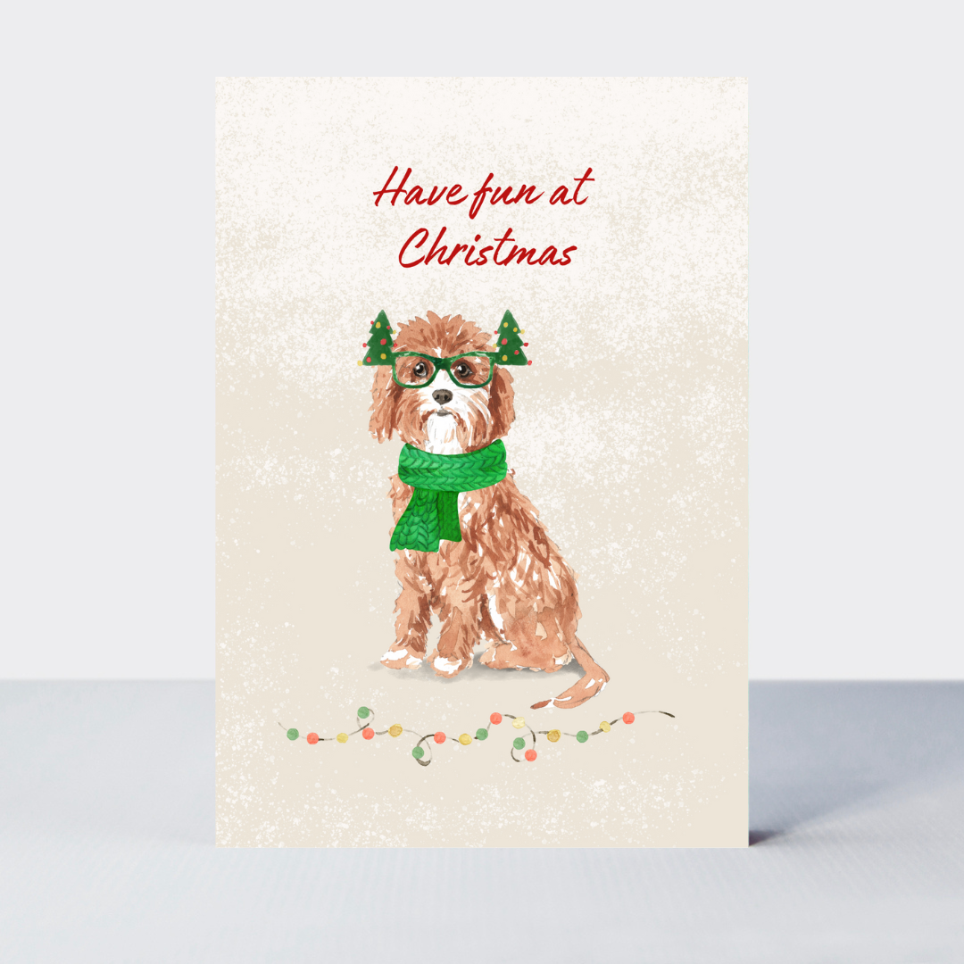 Pawfect Christmas Have Fun Dog Card – Petimo